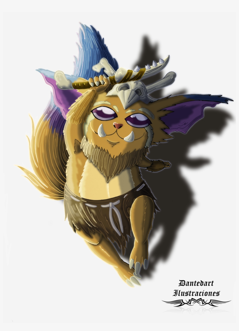 *league Of Legends ~ Gnar Illustration - Free Transparent PNG Download ...