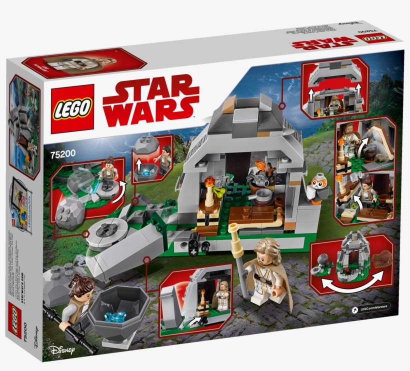 Lego Star Wars 75200 Ahch To ø - Free Transparent PNG Download - PNGkey