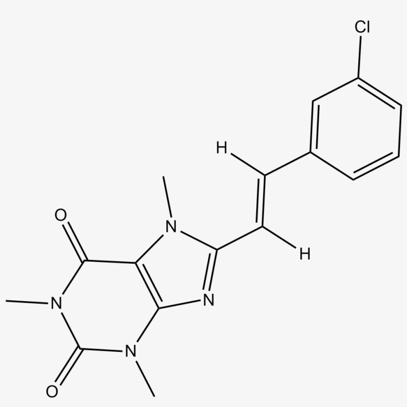 B7355 8 Caffeine Adenosine A2a Receptor Antagonist - Free Transparent ...