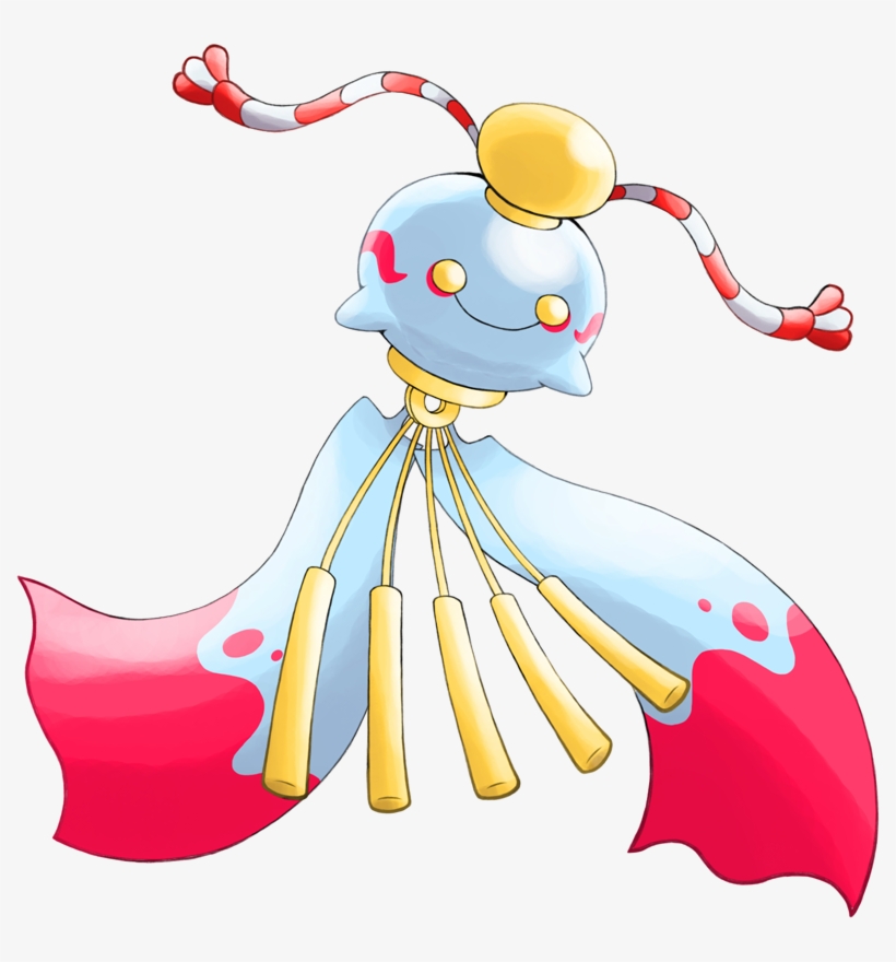 Pokemon Shiny Mega Chimecho Is A Fictional Character - Free Transparent ...