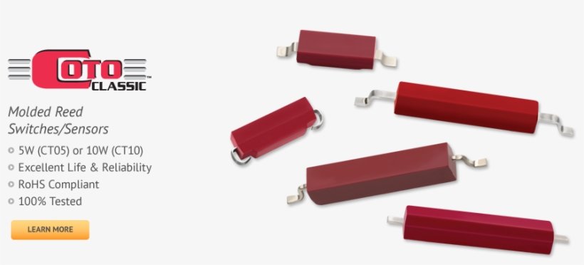Coto Classic Molded Reed Switches Sensors - Free Transparent PNG ...