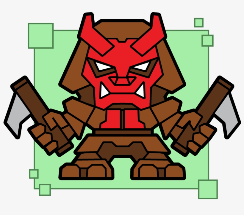 Bitfigs Bio Oni - Free Transparent PNG Download - PNGkey