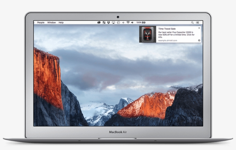 Example Laptop Push Notification - Free Transparent PNG Download - PNGkey