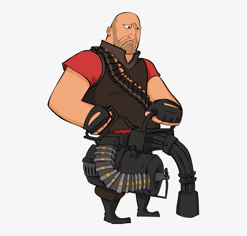 Heavy Weapons Guy - Free Transparent PNG Download - PNGkey