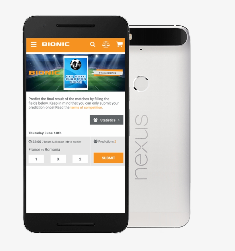 Κατέβασε Τώρα Το Bionic Mobile App Στην Ios Ή Android - Free ...