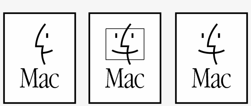 Mac Os Logo Black And White - Free Transparent PNG Download - PNGkey