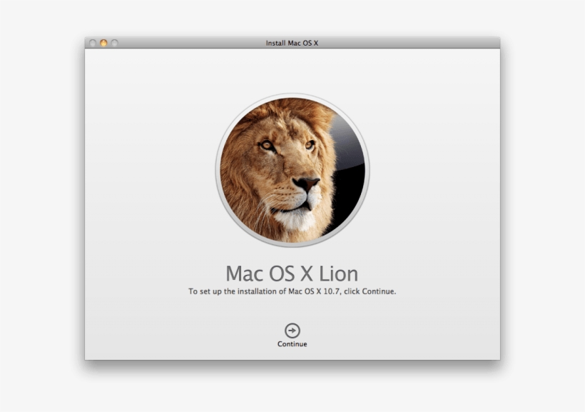 How To Make A Bootable Install Disk Of Mac Os X Lion - Free Transparent ...