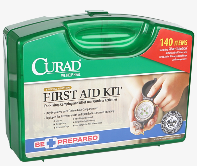 Medline Introduces Curad® Be Prepared® First Aid Kit - Free Transparent ...