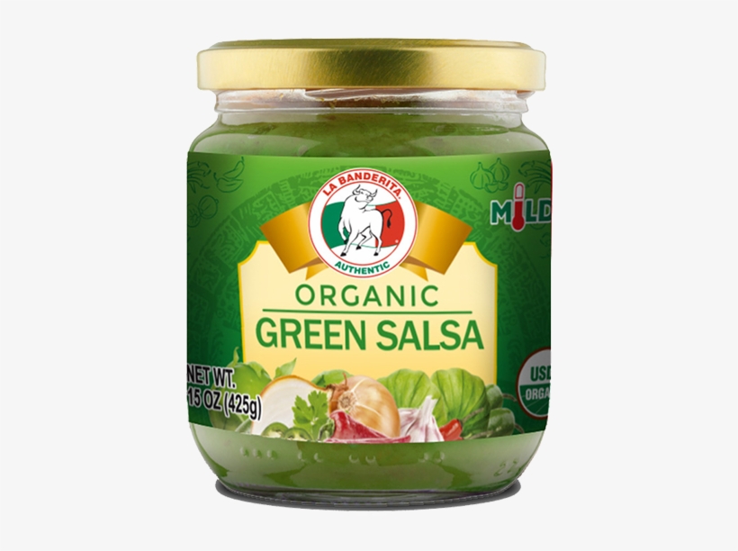 Green Organic Salsa - Free Transparent PNG Download - PNGkey