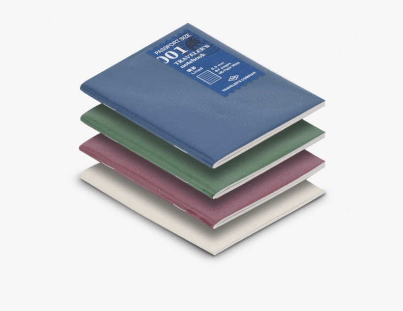 Traveler's Company Notebook Passport Size Refills - Free Transparent ...