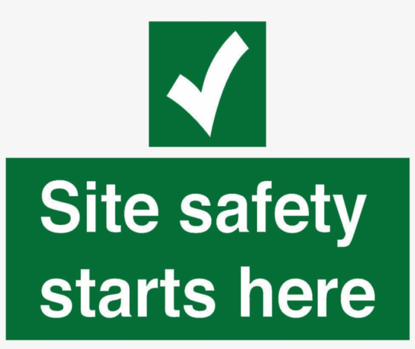Sitesafe Site Safety Starts Here Rigid Pvc Sign - 400 - Free ...