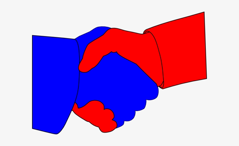 Red Hand Print Clip Art