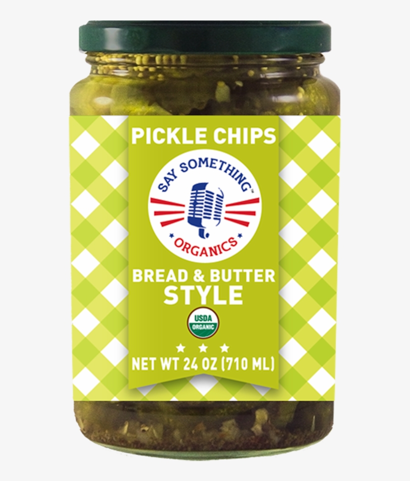 Bread & Butter Style Pickle Chips - Free Transparent PNG Download - PNGkey