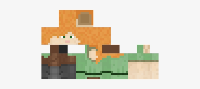 This - Minecraft Alex Skin Download - Free Transparent PNG Download ...