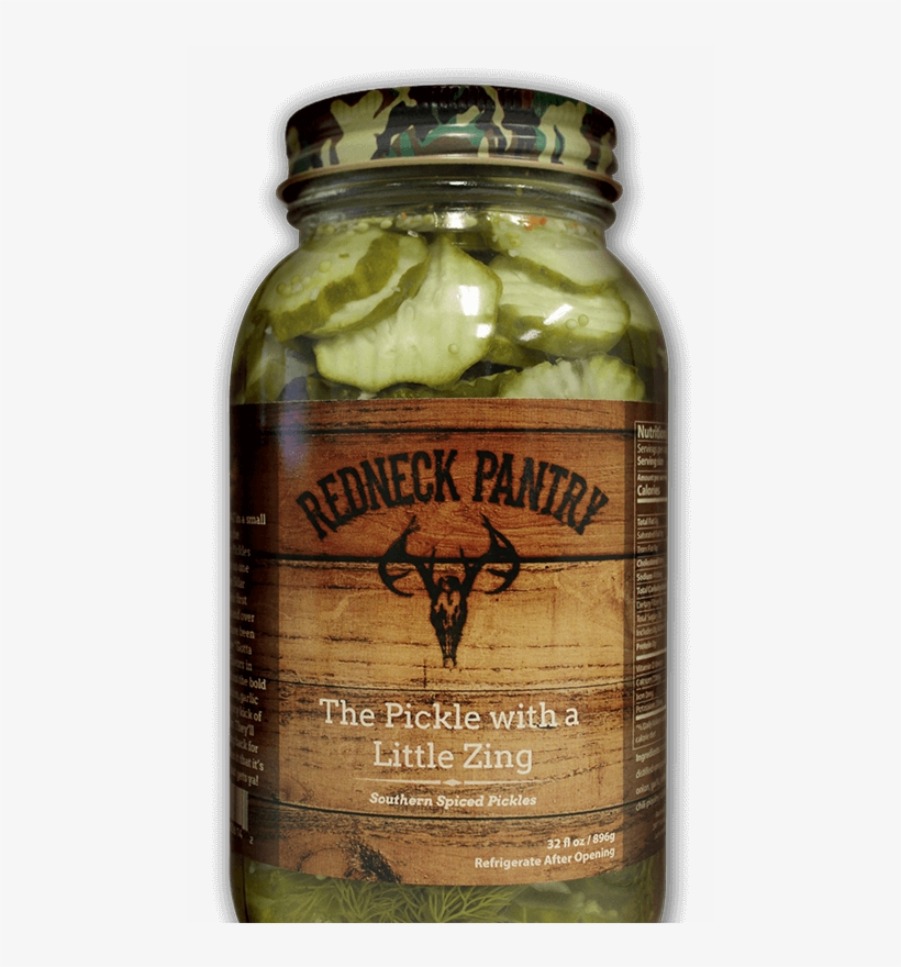 Jar Of Redneck Pantry Southern Spiced Pickle Chips - Spice - Free ...