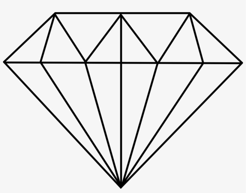 Diamond Drawing - Free Transparent PNG Download - PNGkey