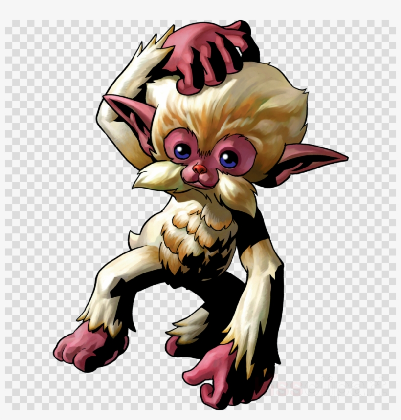Majora's Mask Monkey Clipart The Legend Of Zelda - Free Transparent PNG ...