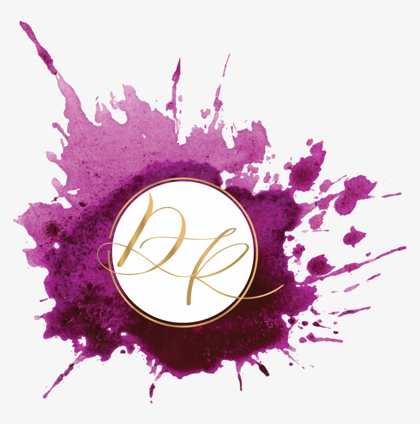 Doreen Rainey Name Initial Logo Gold - Free Transparent PNG Download ...