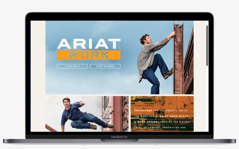 Ariat - Com/workwear - Free Transparent PNG Download - PNGkey