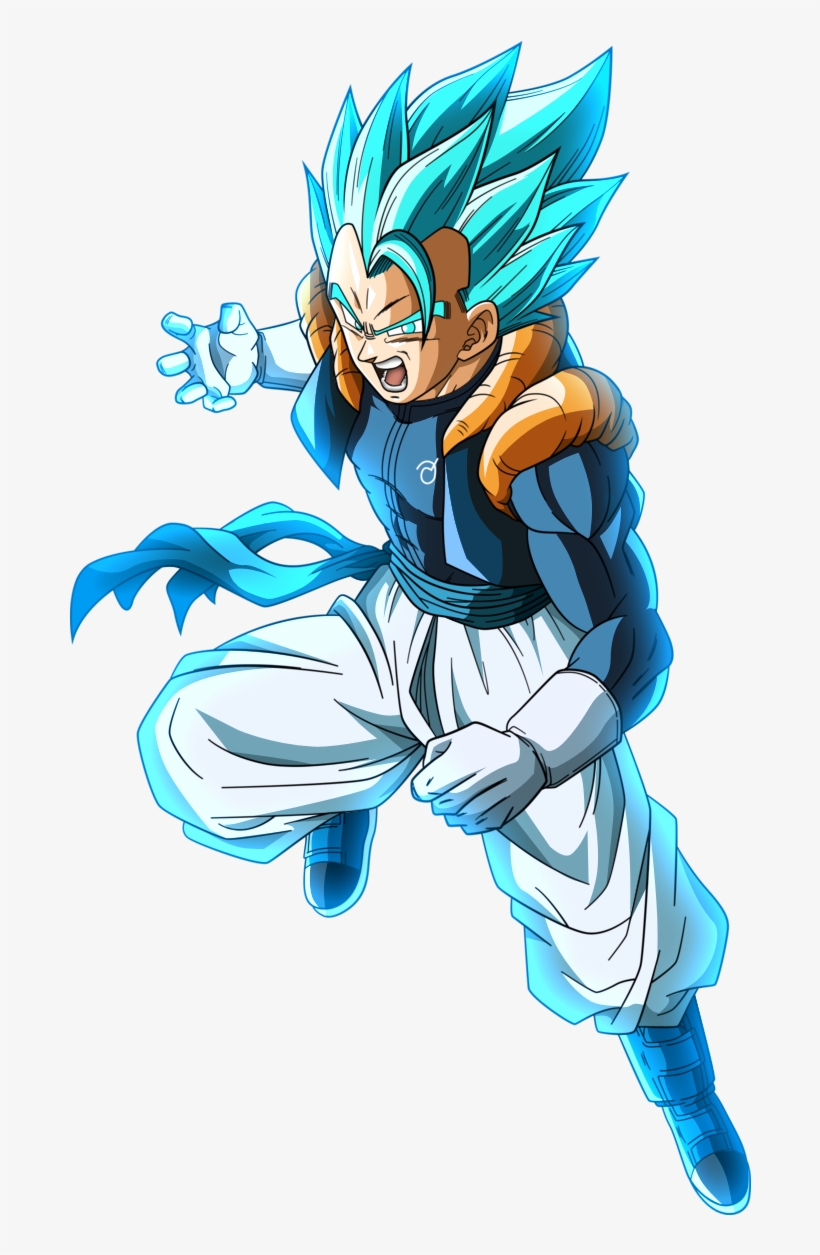 Ssgss/ss Blue Gogeta By Vegetto26 - Free Transparent PNG Download - PNGkey