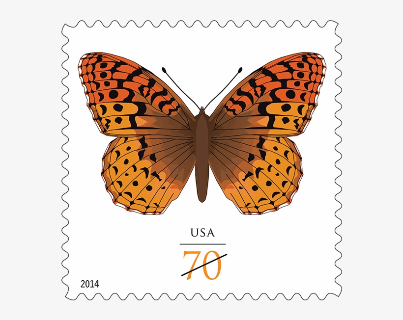 Butterfly Stamp - Free Transparent PNG Download - PNGkey