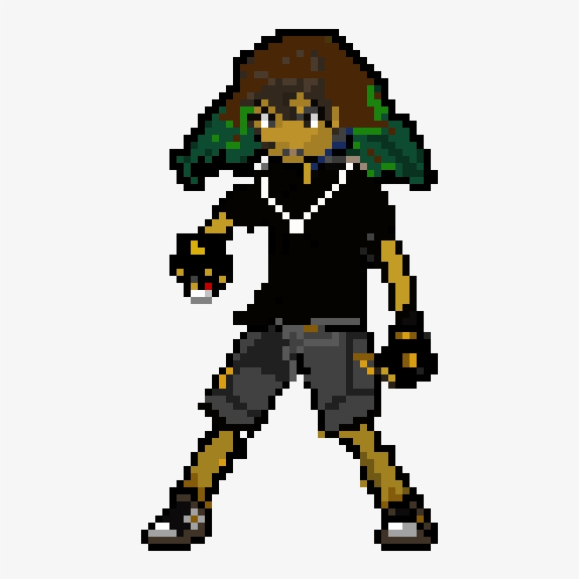 Pokemon Trainer Sprite - Free Transparent PNG Download - PNGkey
