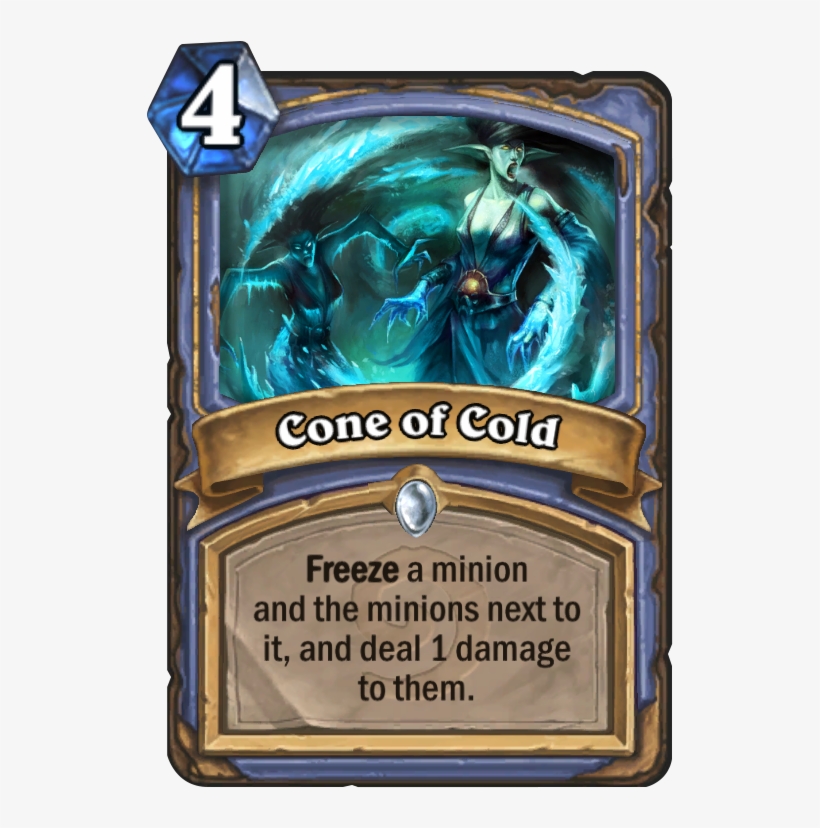 Cone Of Cold Card - Free Transparent PNG Download - PNGkey