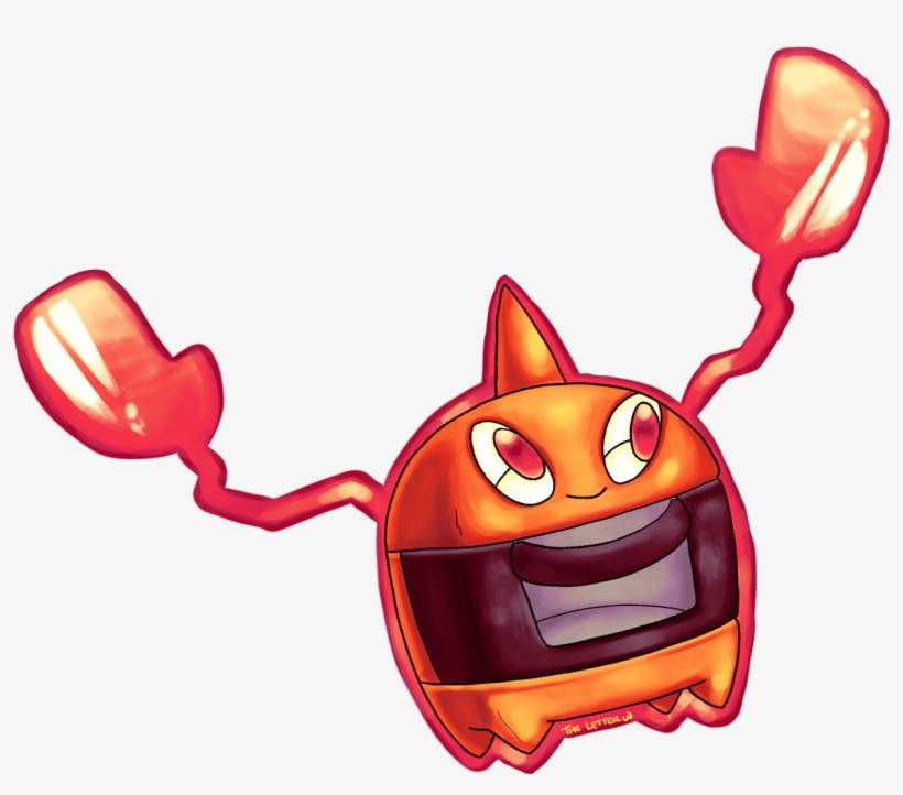 Heat Rotom Has Little Jazz Hands And I Love Them - Free Transparent PNG ...