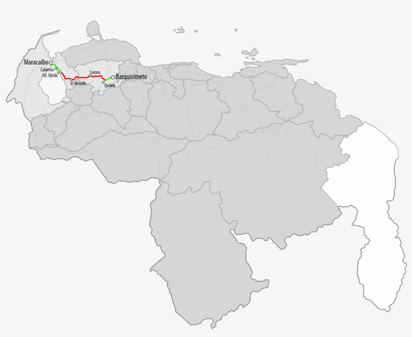 Mapa De Venezuela Png - Free Transparent PNG Download - PNGkey