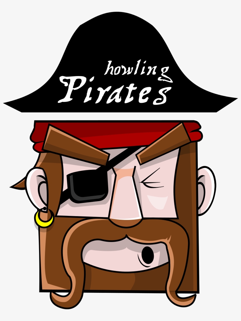 Howling Pirates Logo - Thirteen Brother Pirates - Free Transparent PNG ...