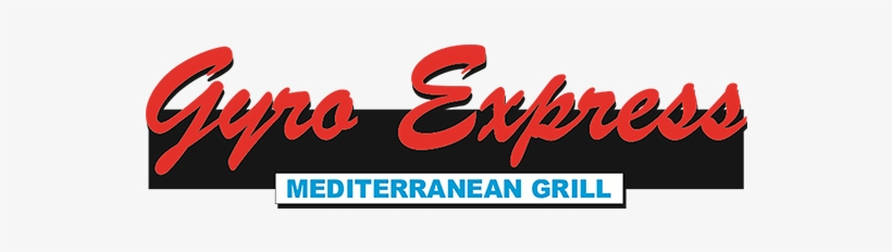 Gyro Express Mediterranean Grill - Free Transparent PNG Download - PNGkey