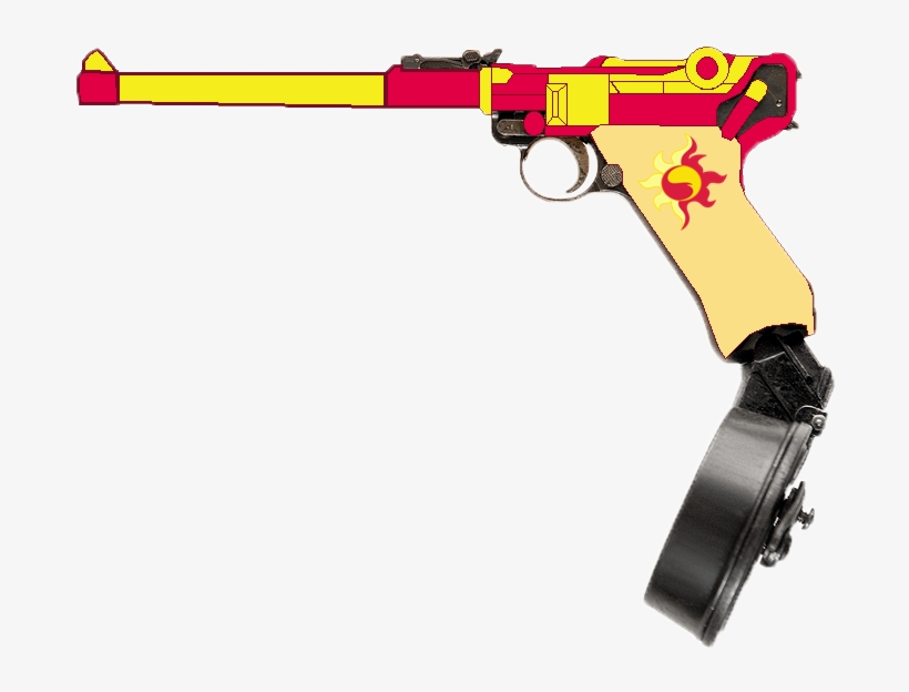 Sunset Shimmer Luger P08 - Free Transparent PNG Download - PNGkey