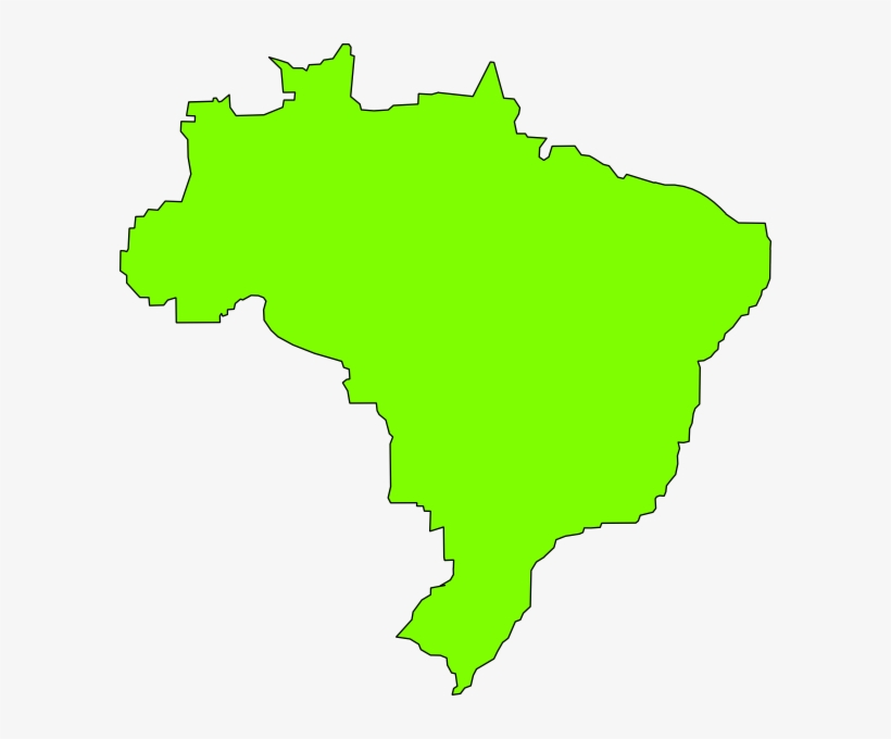 Brazil Map Png - Free Transparent PNG Download - PNGkey