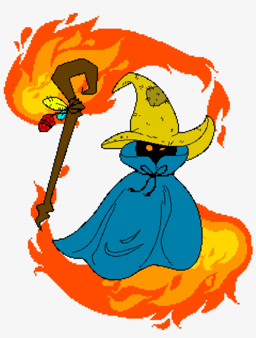Black Mage Png - Free Transparent PNG Download - PNGkey