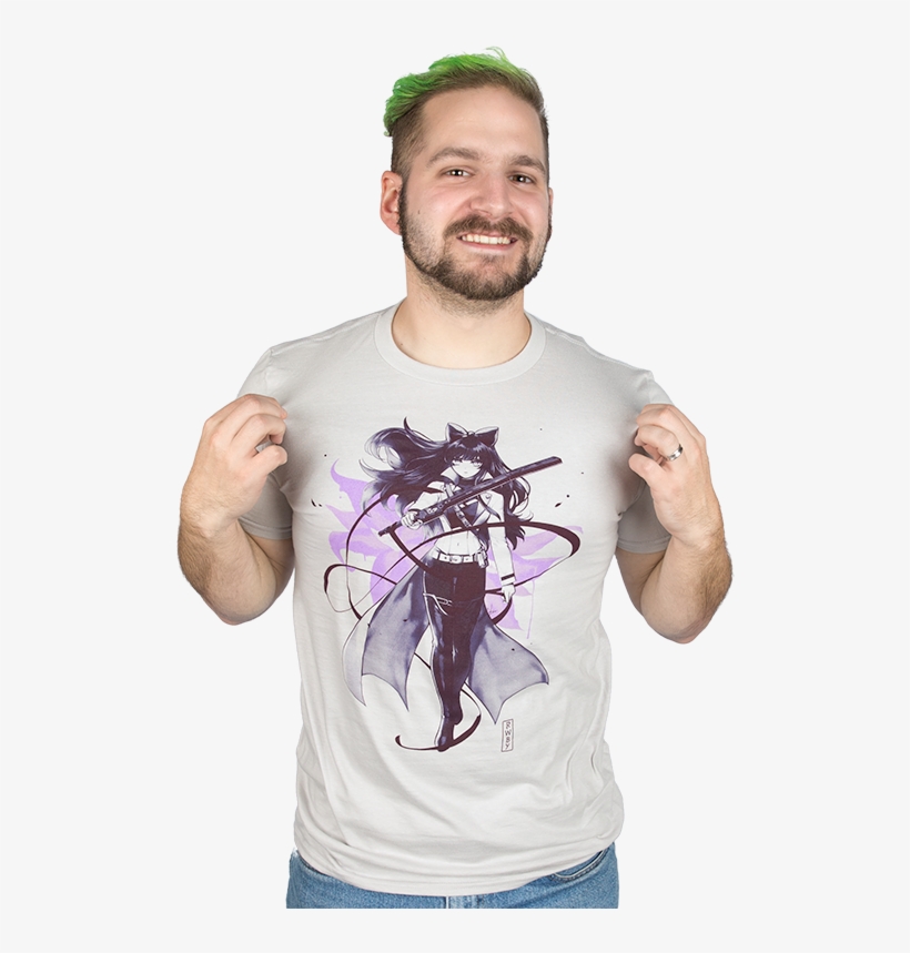 Rwby Vintage Blake Belladonna Tee Rwby Vintage Blake - Free Transparent ...