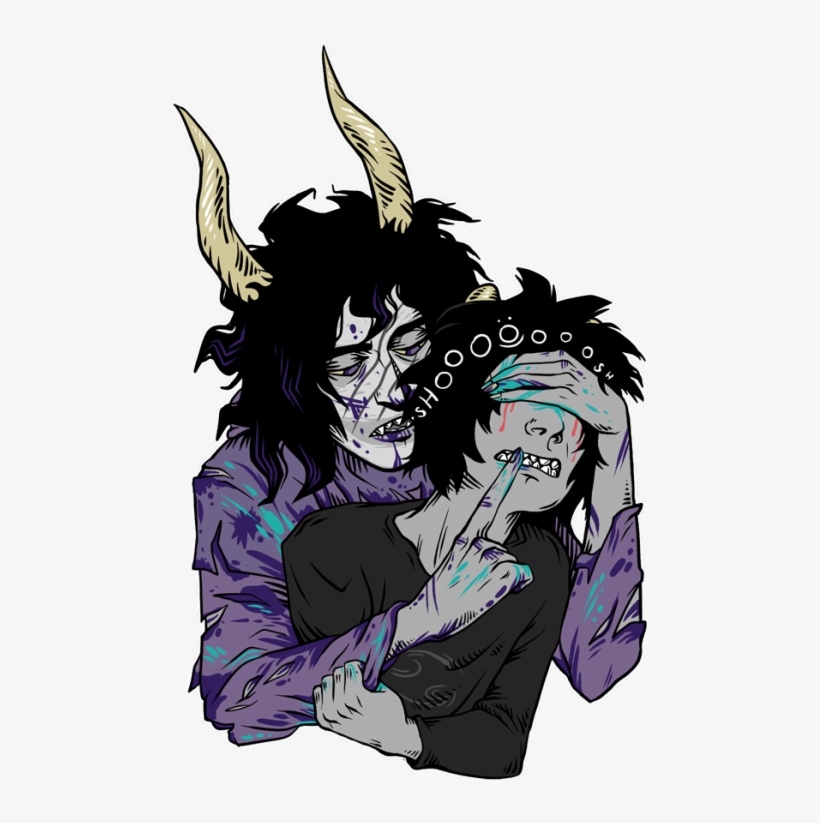 Homestuck Fanart Gamzee Makara Karkat Karkat Vantas - Free Transparent ...