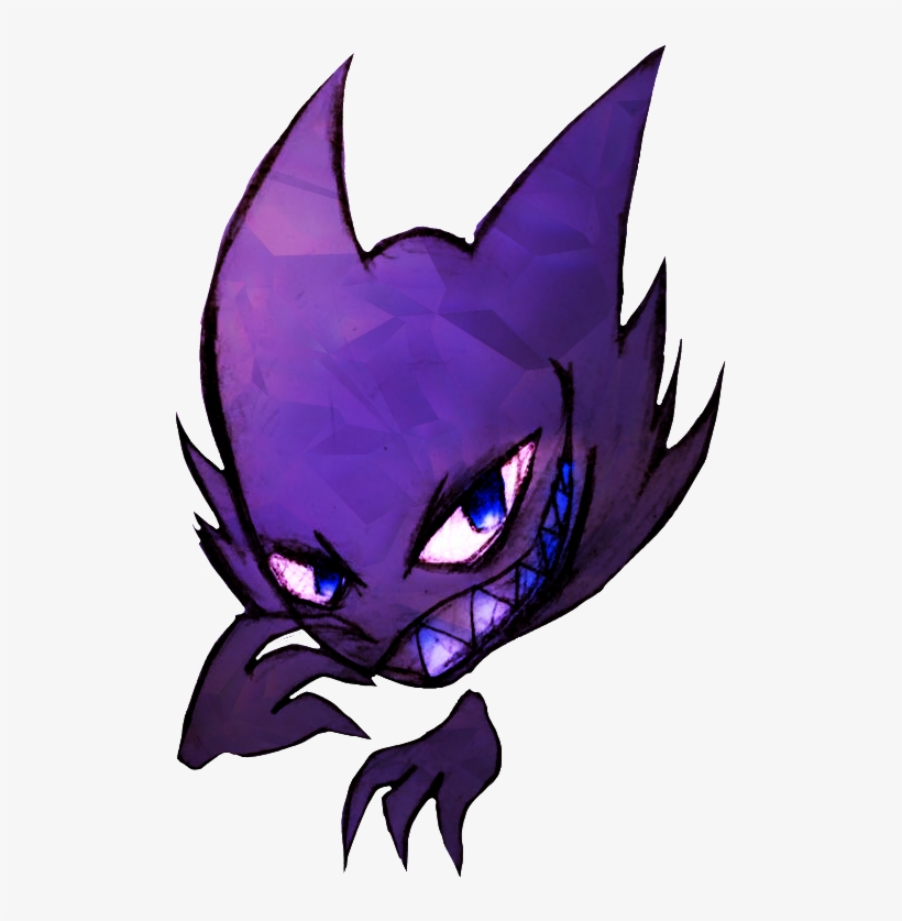 Haunter Drawing Name - Free Transparent PNG Download - PNGkey