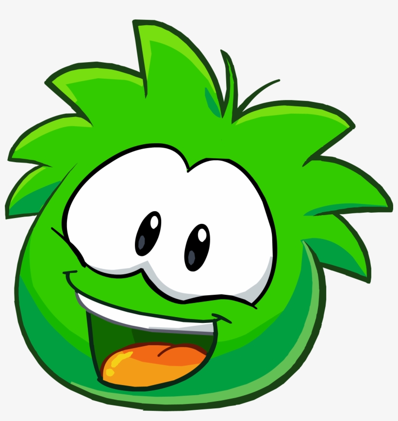 Green Puffle - Free Transparent PNG Download - PNGkey