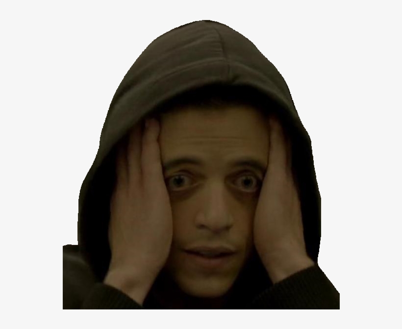 Sticker Censurerisibank Mr Robot Hack Elliot - Free Transparent PNG ...