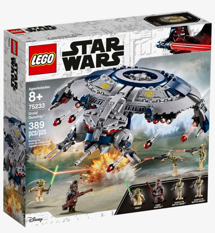 75233 Droid Gunship™ - Free Transparent PNG Download - PNGkey