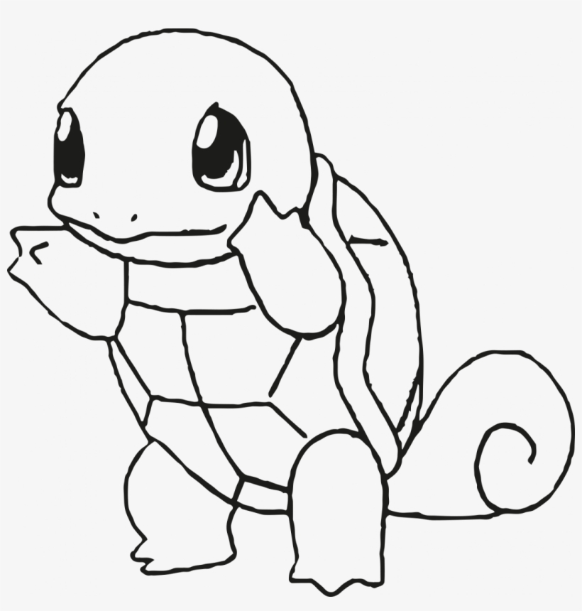 Pokemon Coloring Images Blank Card Pages - Free Transparent PNG ...