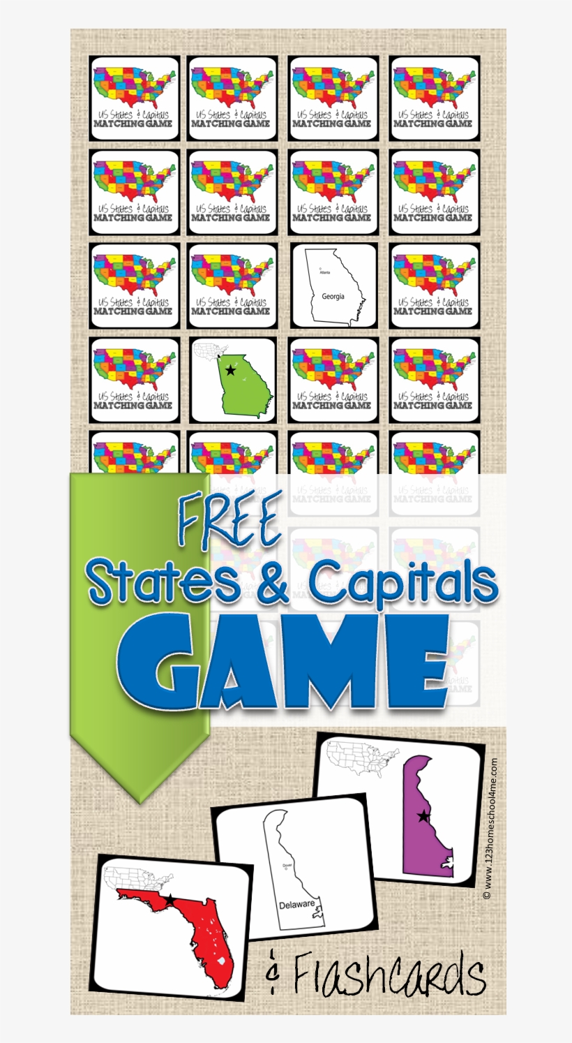Free State Capitals Game - Free Transparent PNG Download - PNGkey