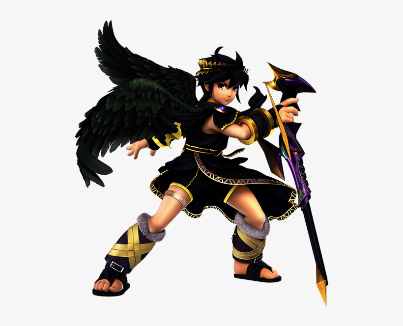 Dark Pit Super Smash Bros Ultimate - Free Transparent PNG Download - PNGkey