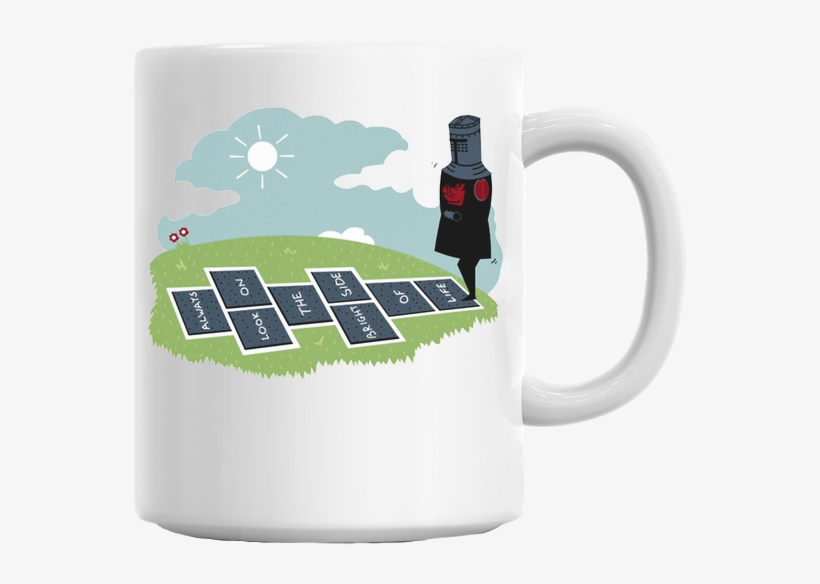 Monty Python Black Knight Hopscotch Mug - Free Transparent PNG Download ...