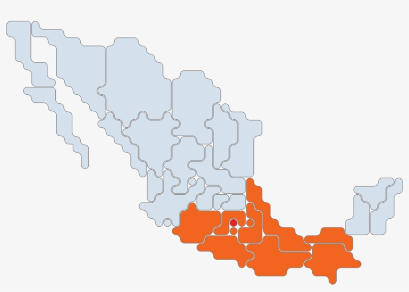 Mapa Mexico - Free Transparent PNG Download - PNGkey