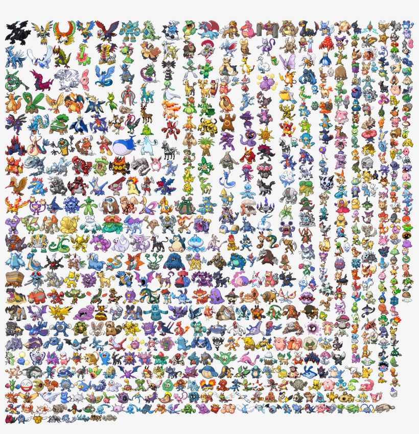 Pokémon Sprite Generator - Free Transparent PNG Download - PNGkey