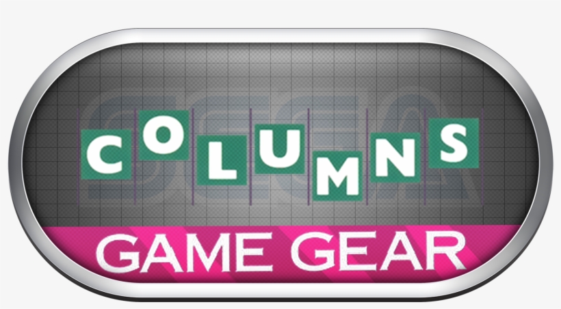 Sega Game Gear Silver Ring Clear Game Logo Set - Free Transparent PNG ...