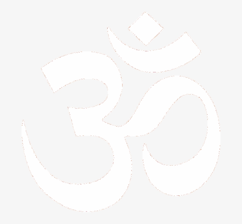 Climb Om - White Om Symbol - Free Transparent PNG Download - PNGkey