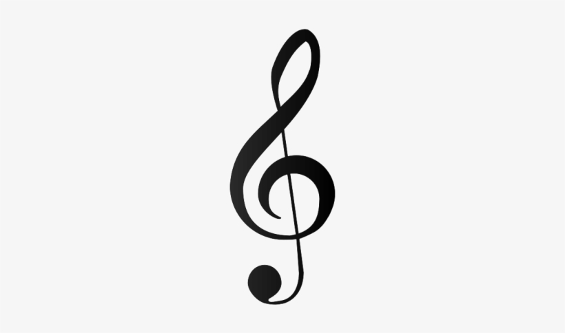 Music Notes, Note Clef Png Png Images - Treble Clef Sign - Free ...