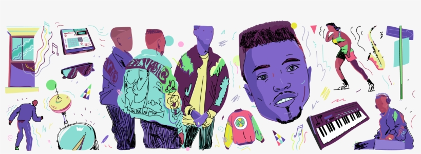Teddy Riley And New Jack Swing - Illustration - Free Transparent PNG ...
